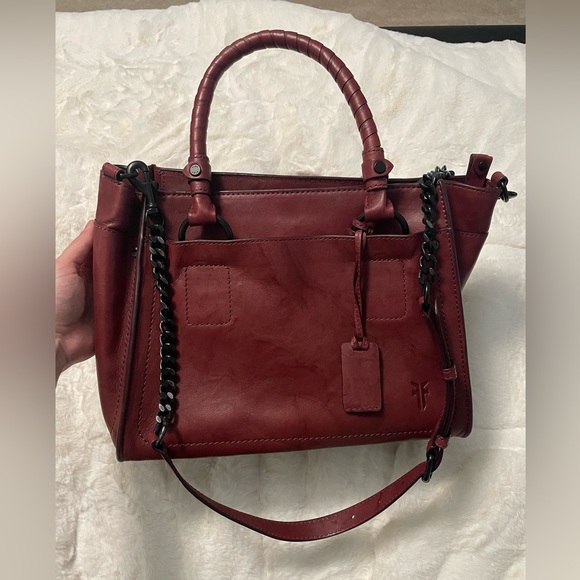 Frye | Bags | Frye Demi Satchel In Burnt Apple | Poshmark